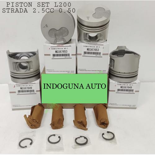 Jual SEHER / PISTON KOMPLIT BAJA L200 STRADA 2500cc / K74T DOUBLE CABIN ...