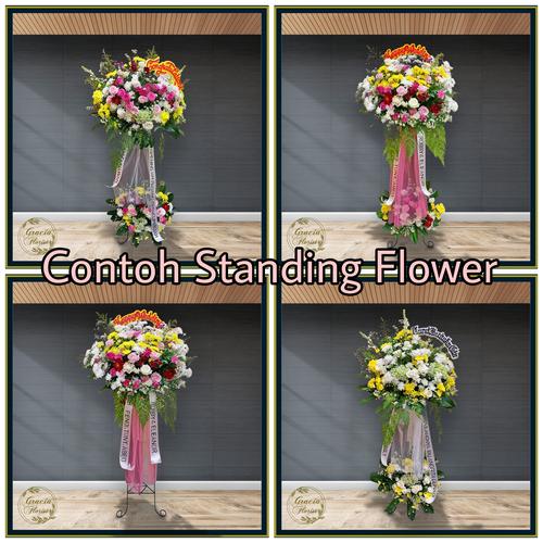 Jual Rangkaian Bunga Segar Standing Flower Utk Semua Acara/Tema - Bunga ...