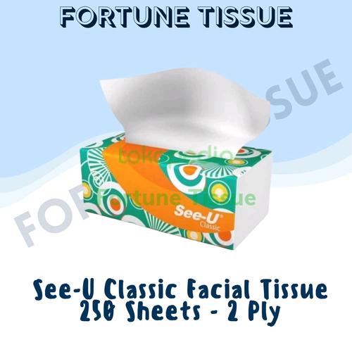 Promo Tisu Tissue Softpack See-U 250 Sheet 2 Ply Original - Jakarta ...