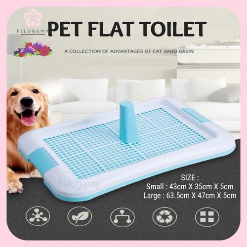 Jual Pet Toilet Anjing Pee Training Tray Anjing Tatakan Pipis Anjing ...