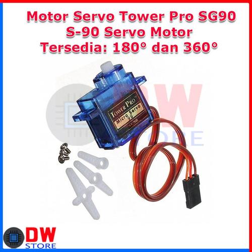 Jual TowerPro SG90 Micro Servo Motor SG90 MOTOR SERVO SG 90 - 360 ...
