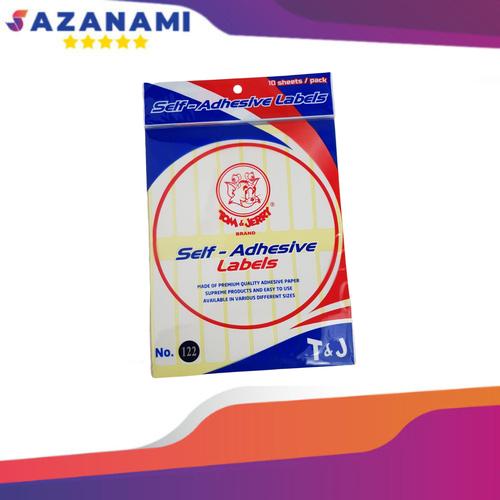 Jual TOM & JERRY LABEL 122 17 X 85 MM STICKER LABEL STIKER TOM N JERRY ...