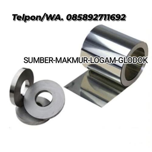 Jual shim plate SUS 304 2mm 20x20cm baja putih - shim plat stainless ...