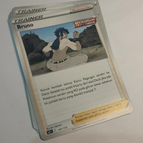 Jual Bruno serangan tunggal - Kartu Pokemon Indonesia TCG Card - Kota ...