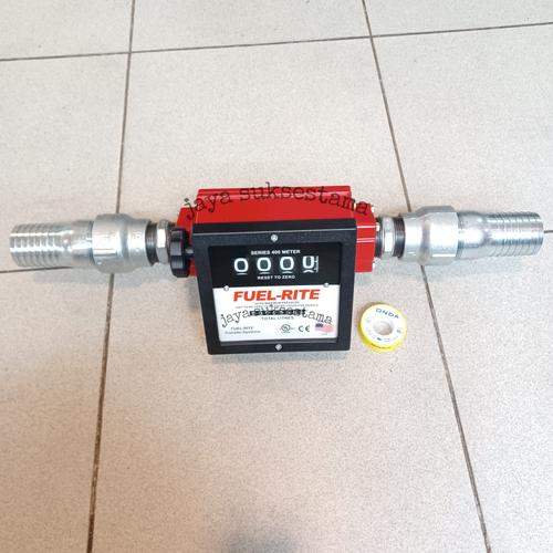 Jual Flow meter set 2" (inch) Meteran solar / Minyak / Oil Fuel Rite ...