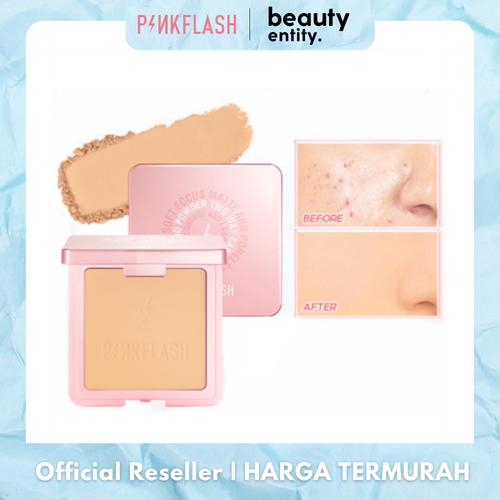 Promo PINKFLASH More&More Flawless Two Way Cake Powder UV Protect PFF17 - NE01 - Kab. Tangerang ...