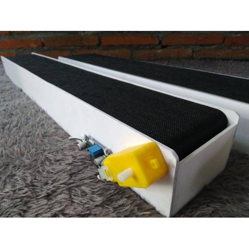 Jual Mini Conveyor panjang 45 cm + 2 servo pemilah & Speed Controller ...