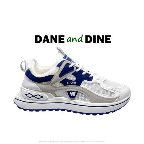 Jual Sepatu Sneakers Pria Ori Dane and Dine - WARRIOR - NAVY, 44 - Kota ...