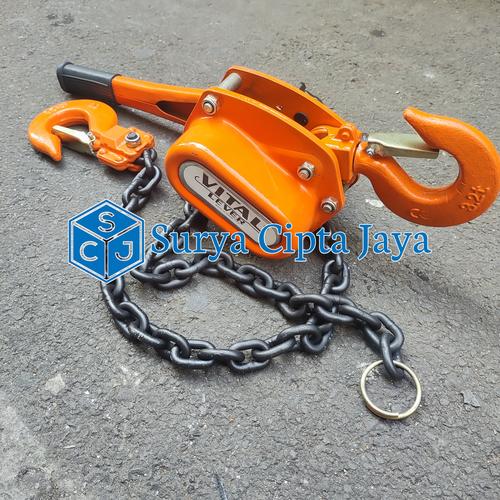 Jual lever block vital 6 ton X 1,5 meter lever hoist original made in ...
