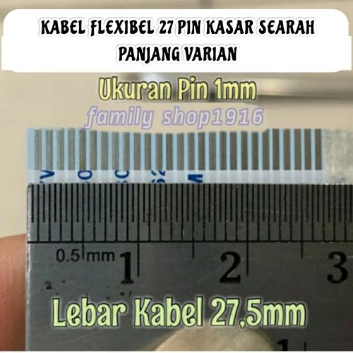 Jual Kabel Flexibel 27 Pin KASAR SEARAH Panjang Varian - Ukuran Pin 1mm ...