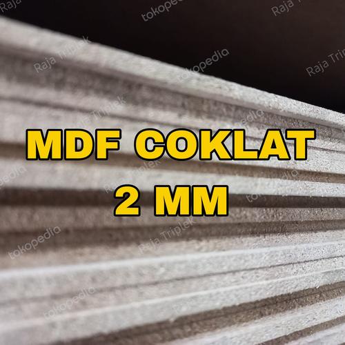 Jual Triplek MDF Coklat 2 MM - Kota Surabaya - Raja Triplek | Tokopedia