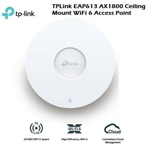 Jual TPLink EAP613 AX1800 Ceiling Mount WiFi 6 Access Point - Jakarta ...