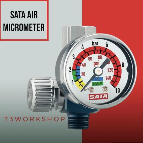 Jual SATA air micrometer with gauge tekanan angin sata ORIGINAL - Kota Tangerang - t3_workshop ...