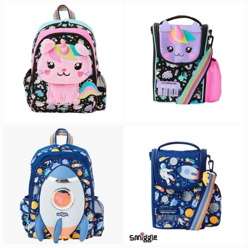 Jual Tas Smiggle Lunch Bag, Backpack Koala, Sky Hi Roket, Bunny, Rhino ...