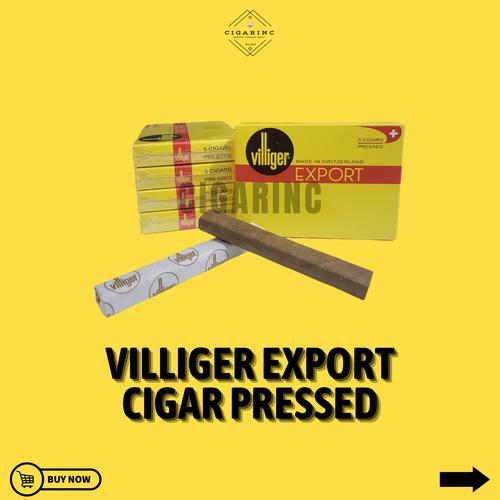 Jual Villiger Export box of 5 (5 pack x 5 pcs) swiss cigar, cerutu ...