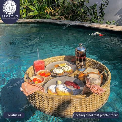 Jual Legong Floating Tray | Platter Tray | Nampan Apung | Pool Tray - 2 Holder - Kota Denpasar ...