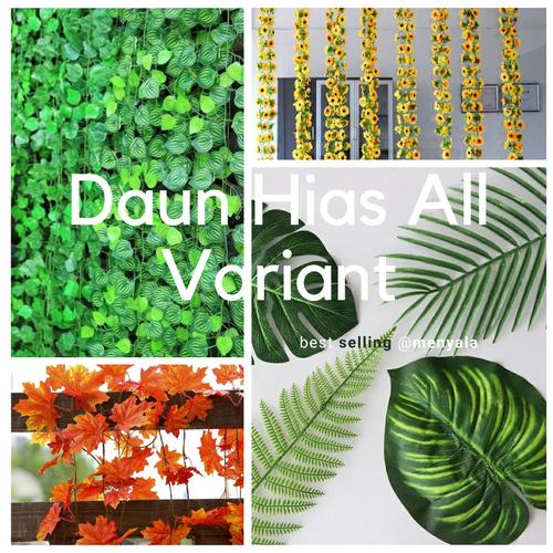 Promo Daun & Bunga Rambat Gantung All Variant - Anggur - Ivy - Lotus ...