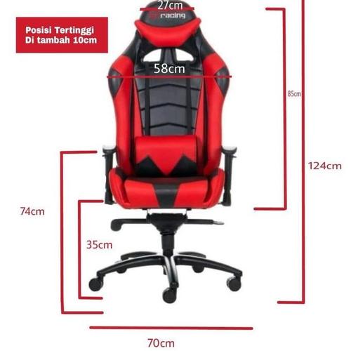 Jual KURSI GAMING KURSI GAMING CHAIR KURSI GAMER BANGKU GAMING KURSI ...