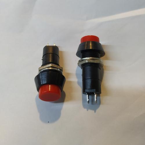 Jual Tombol push on (Saklar Switch Push On) PBS 11A 12mm - Merah ...