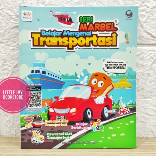 Jual Seri Marbel Belajar Mengenal Transportasi. Buku Aktivitas Anak PAUD - Kota Surabaya ...