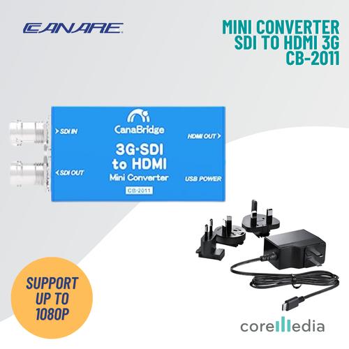 Promo CanaBridge by Canare Mini Converter SDI to HDMI 3G Cicil 0% 3x - Jakarta Barat - Core ...