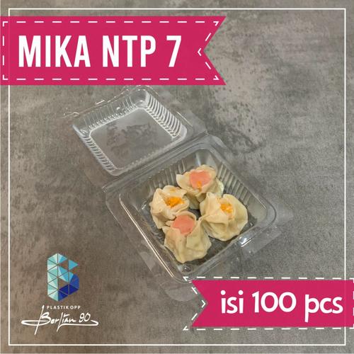 Promo Mika Kotak Plastik 7 - Mika Kue Makanan Jajanan / Mika Kemasan ...