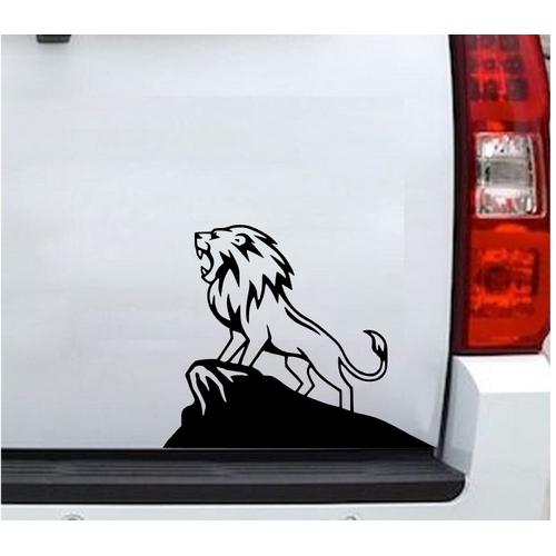 Jual Stiker Unik Lucu Body Kaca Mobil Cutting Sticker Gambar Singa ...