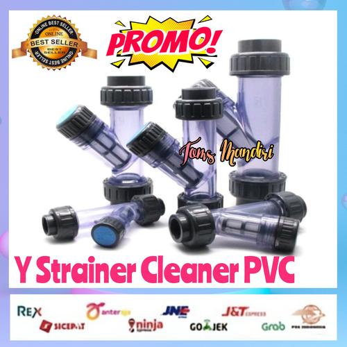 Jual Y Strainer Clear Double Union PVC Fitting PVC Pipa PVC - Jakarta ...