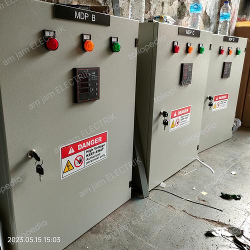 Jual panel distribusi 3 phase MDP MCCB 3P 160A/60A/40A Schneider - Kab ...