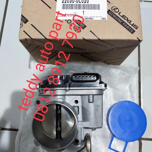 Jual trotol body throttle body innova fortuner bensin 2.7cc 22030-0C020 ...