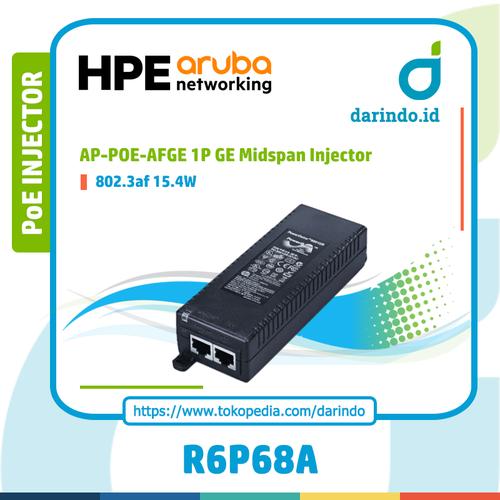 Jual AP-POE-AFGE 1-Port GbE 803.2af 15.4W Midspan Injector [R6P68A ...