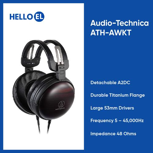 Jual Audio Technica ATH-AWKT ATH AWKT Audiophile Closed Back Headphones ...