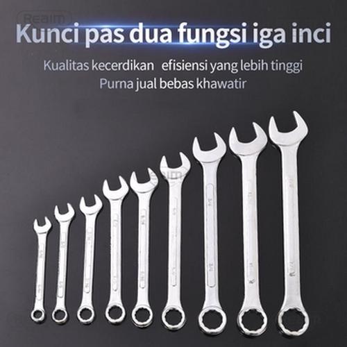 Jual Paket Komplit Set Kunci Ring Pass Hand Tool Alat Reparasi ...