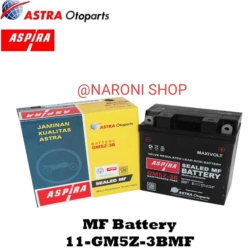 Jual Aki Motor Honda Supra Fit New, Supra x GM5Z3B GS GT6A Accu Kering MF - Kab. Bekasi - NARONI ...