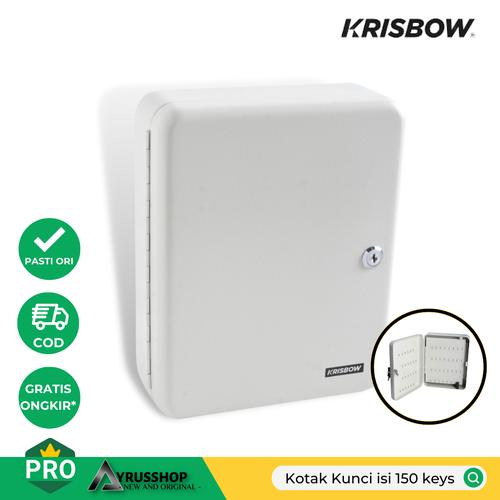 Jual Key Box Brankas Kotak Tempat Kunci Besi Kapasitas 150 Keys Krisbow ...