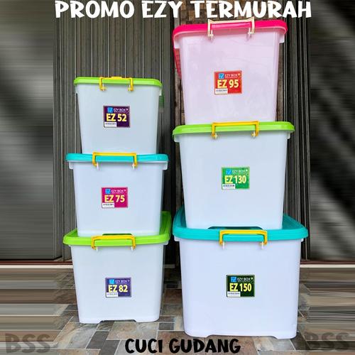 Jual EZY CONTAINER BOX 10 15 25 30 35 45 52 75 82 95 130 150 LITER - 95 ...