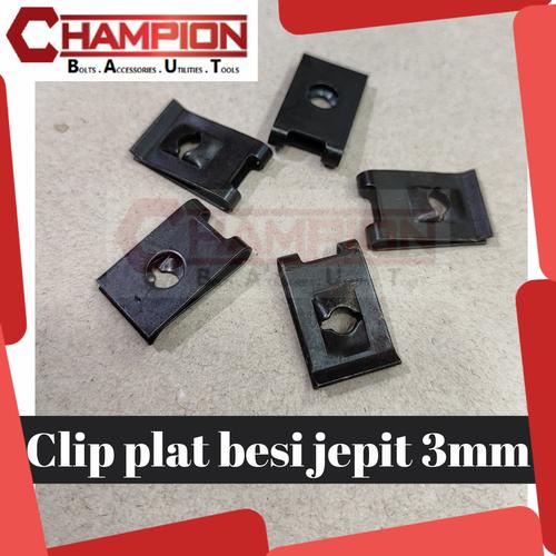 Jual clip plat jepit dudukan sekrup 3mm high quality - Jakarta Pusat ...