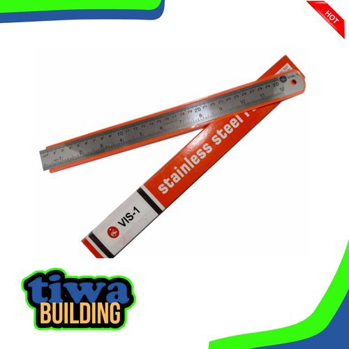 Jual Penggaris / Mistar Stainless / Besi 30cm - Kota Palembang - tiwa ...