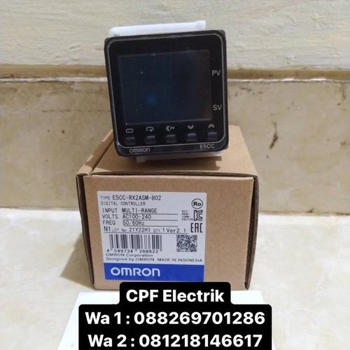 Jual TEMPERATURE DIGITAL CONTROLLER E5CC-RX2ASM-802 OMRON DIGITAL - Jakarta Pusat - CPF Electric ...