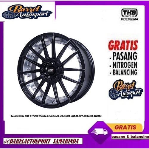 Jual Velg mobil Xpander,Inova,Brv Hsr type saurus R17 lebar 7,5 5X100 ...
