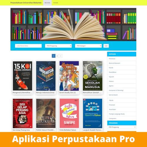 Jual Aplikasi Perpustakaan Pro Berbasis Web - Kab. Karawang - Softgame ... Jual Aplikasi Perpustakaan Pro Berbasis Web - Kab. Karawang - Softgame ...