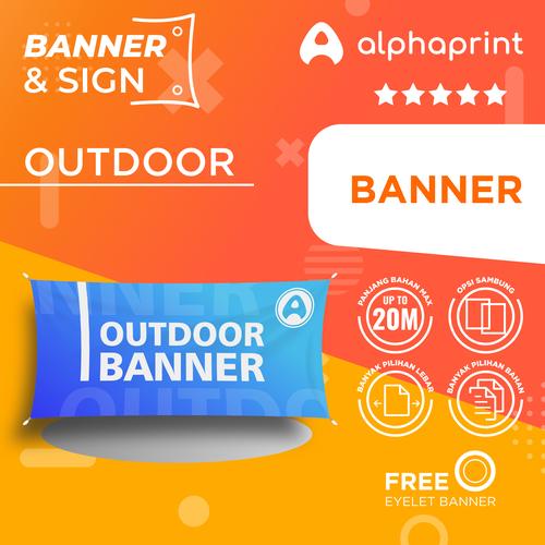 Jual Spanduk/Banner Outdoor (per m2) - 100 cm, Flexi Korea 380 - Kota ...