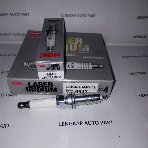 Jual busi laser iridium ngk nissan livina march juke datsun go evalia ...
