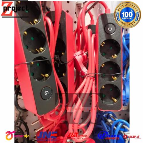Jual KRISBOW Stop kontak 3 & 6 Lubang stop kontak ekstension socket ...
