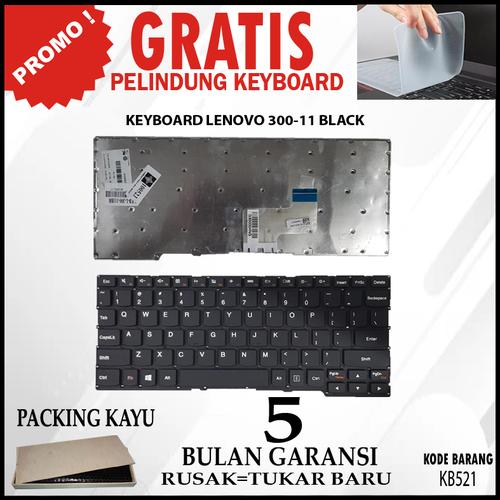 Jual Keyboard Laptop Lenovo Ideapad 300S 300-11ISK 300-11IBR Free ...