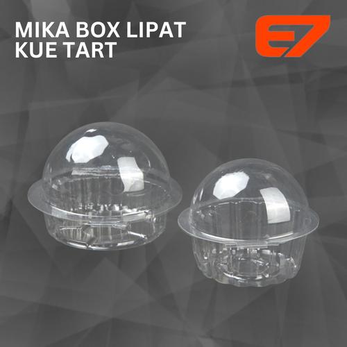 Jual Mika Tray Kue Tart GI Bening Lipat -Tempat Roti/kue - 25pcs/pak ...
