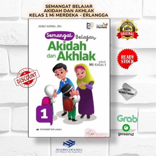 Jual Original Semangat Belajar Akidah & Akhlak 1 Mi Kur.Merdeka - Erlangga - Jakarta Pusat - Ryu ...