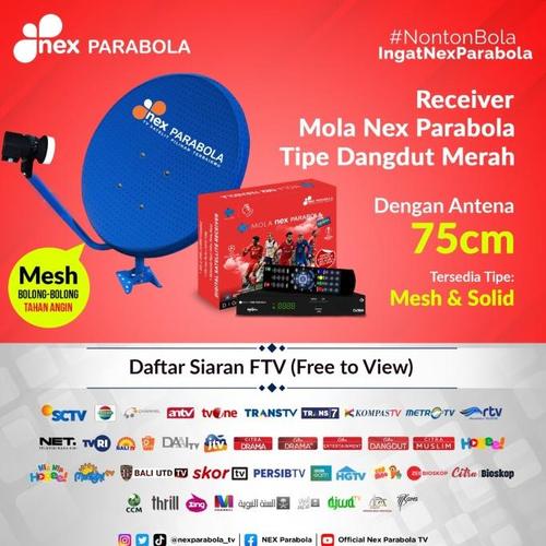 Jual Nex Parabola Lengkap Parabola Mini 75Cm - Jakarta Barat - MINK ...