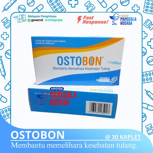 Jual OSTOBON SUPLEMEN KESEHATAN TULANG PER BOX @ 30 KAPLET - Kota ...