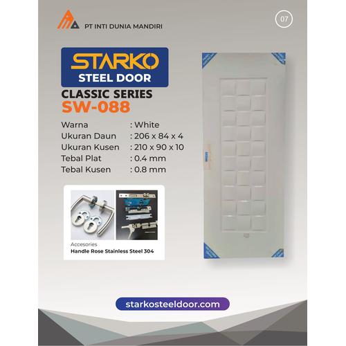 Jual Pintu Baja Starko SW-088W - Kab. Tangerang - Starko Steel Doors ...